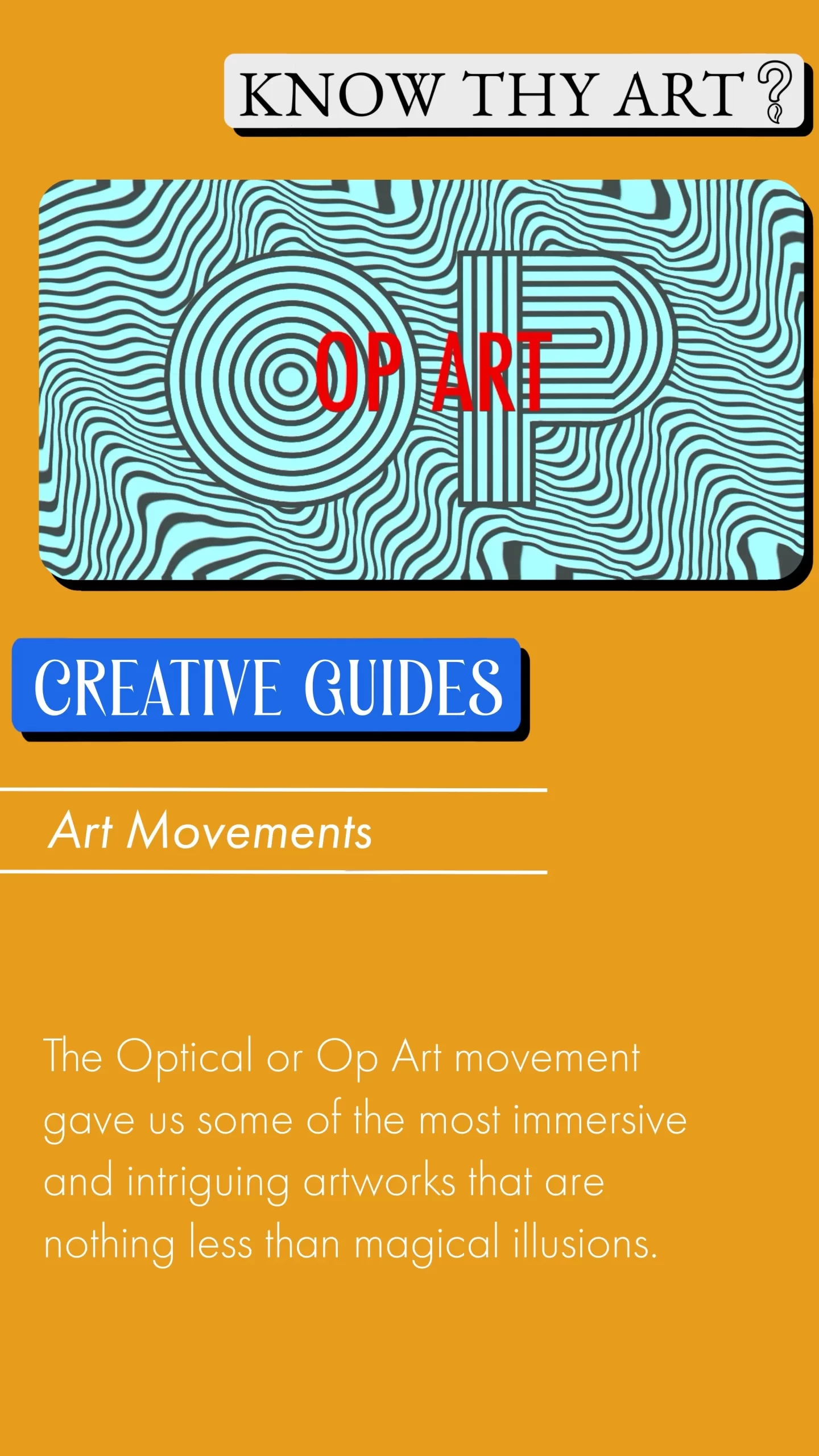 Op Art Movement and its Top 10 Artworks - Know Thy Art