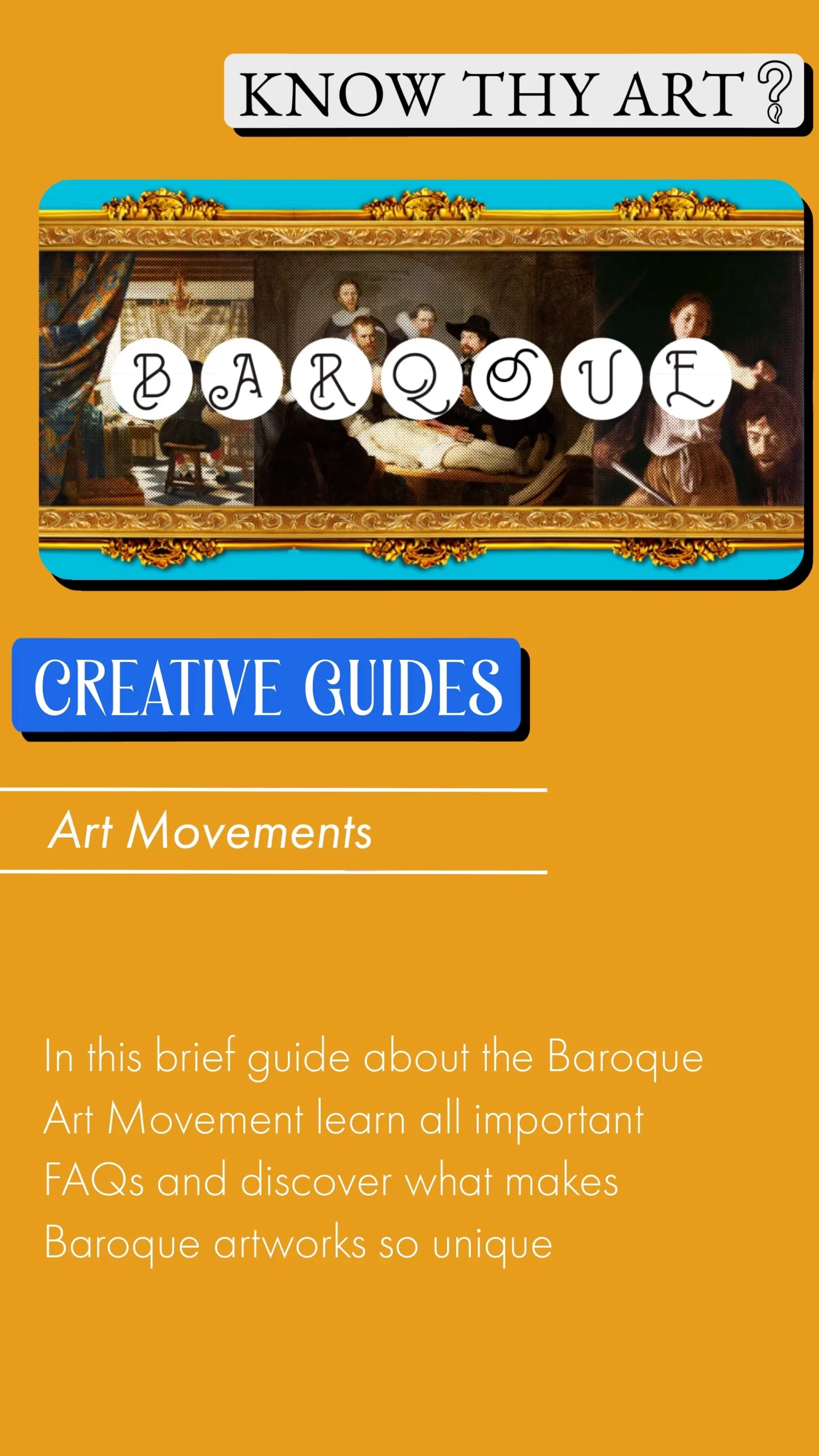 Baroque Art Movement and its Top 10 Artworks - Know Thy Art